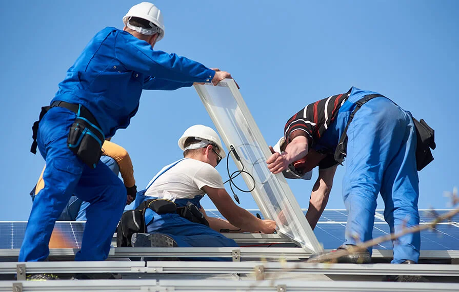 Building worker help each other with at construction site – LIWA ...